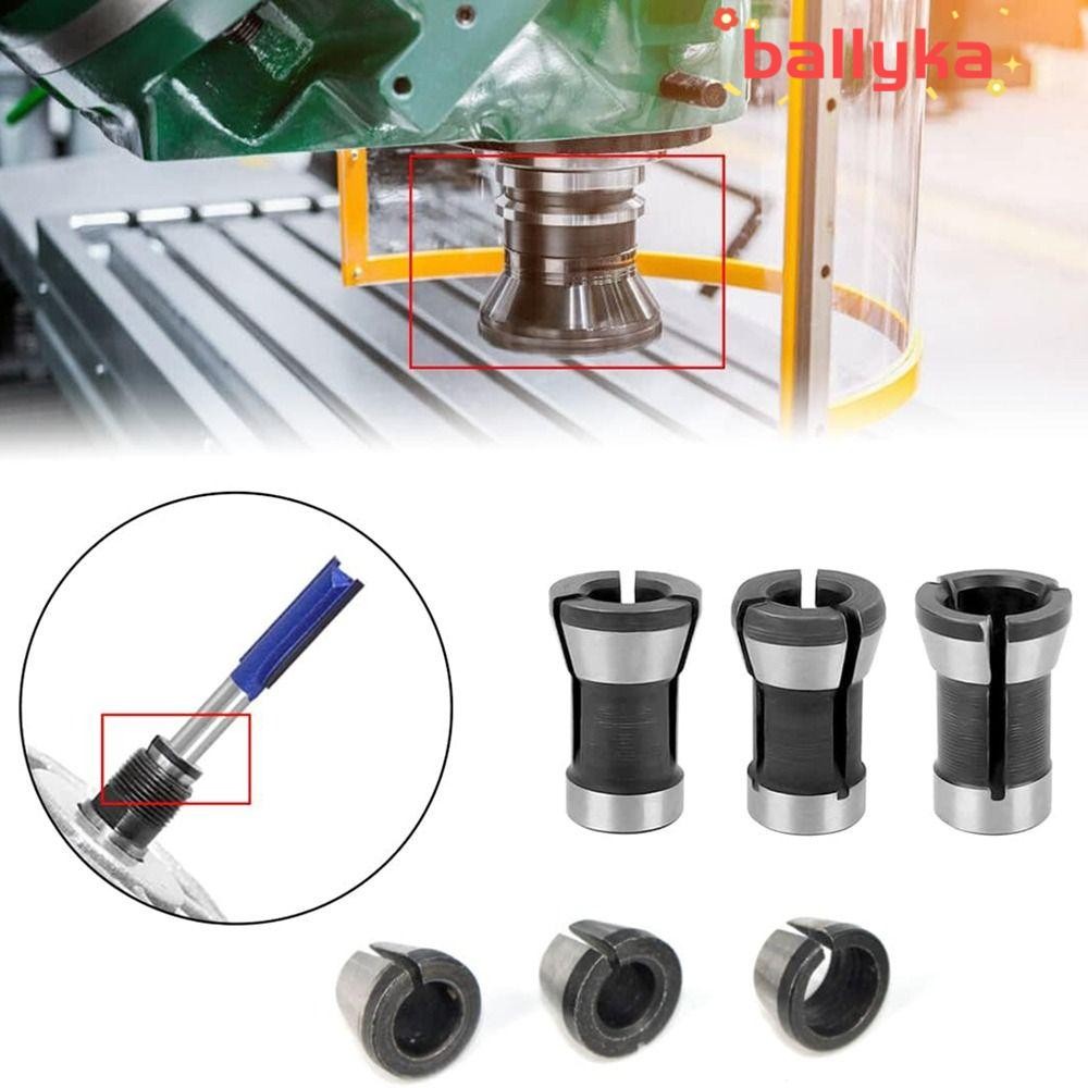 BALLYKA Trimmer Collet Chuck, Carving Tool Woodworking Router Collets ...