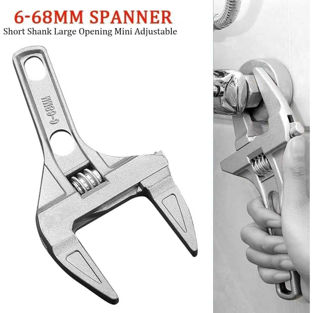 Universal Adjustable Wrench Spanner 6-68mm | Shopee Malaysia