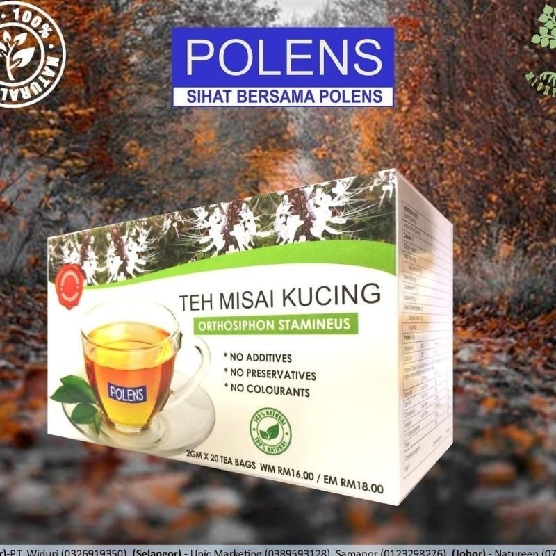 Teh Misai Polen's Original Teh Misai Kucing | Shopee Malaysia