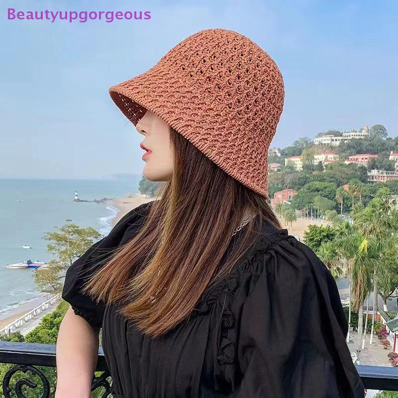 Beautyupgorgeous Girls Sun Hat Wide Brim Floppy Summer Hats For Women ...