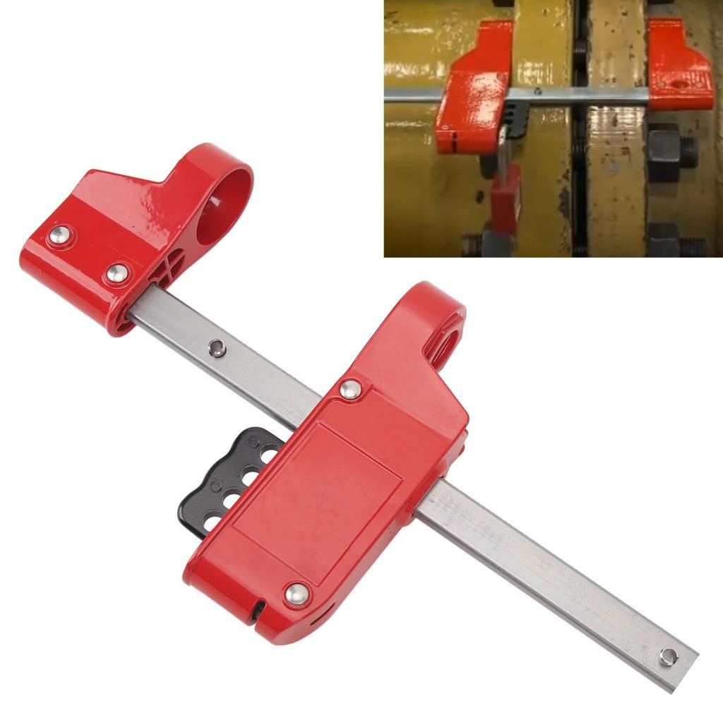 Bamaxis Blind Flange Lockout Device Heavy Duty Pipe Lock Aluminum Alloy ...