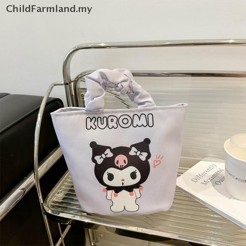 [ChildFarmland] Cute Bucket Bag Made Of Nylon Fabric Female Cartoon ...