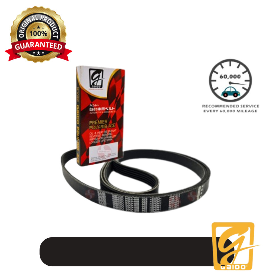4PK945 Gaido Fan Belt PROTON PERDANA V6 Air Cond Alternator Power Steering Tensioner Belt Tali ...