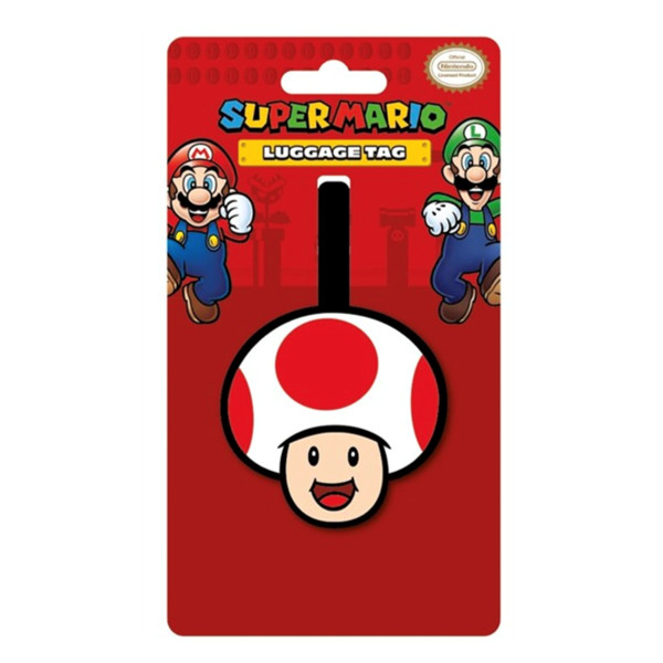 Travel travelmall Super Mario Luggage Tag/Mushroom eslite | Shopee Malaysia