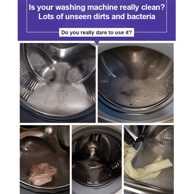 Washing Machine Tank Cleaner Highly Effective Deep Cleaning Granules ...