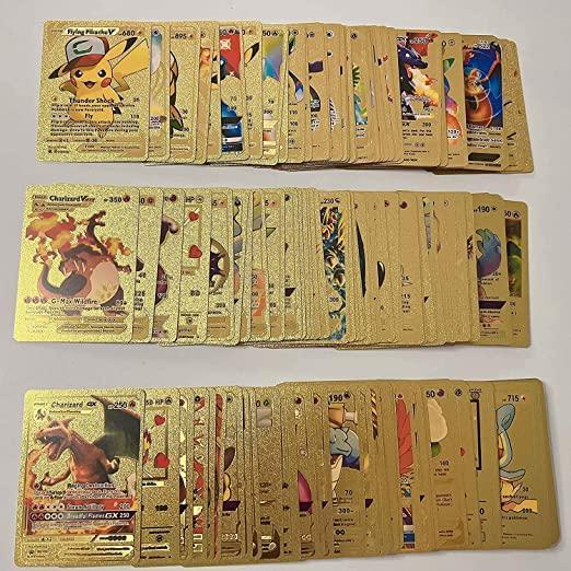 【Hantar Cepat】 [ Limited Edition ] Kad Pokemon Cards Gold Card ...