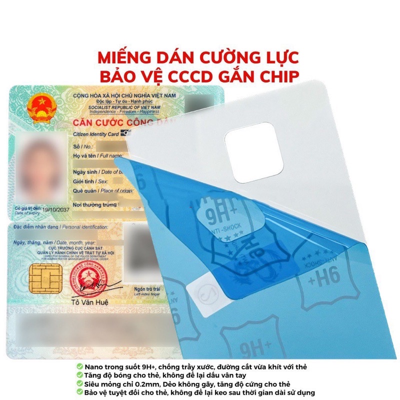 Nano tempered film protects Citizen Identification - CCCD from ...