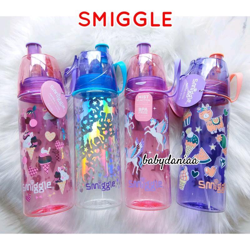 smiggle straw bottle with face mist 650ml for children | Shopee Malaysia