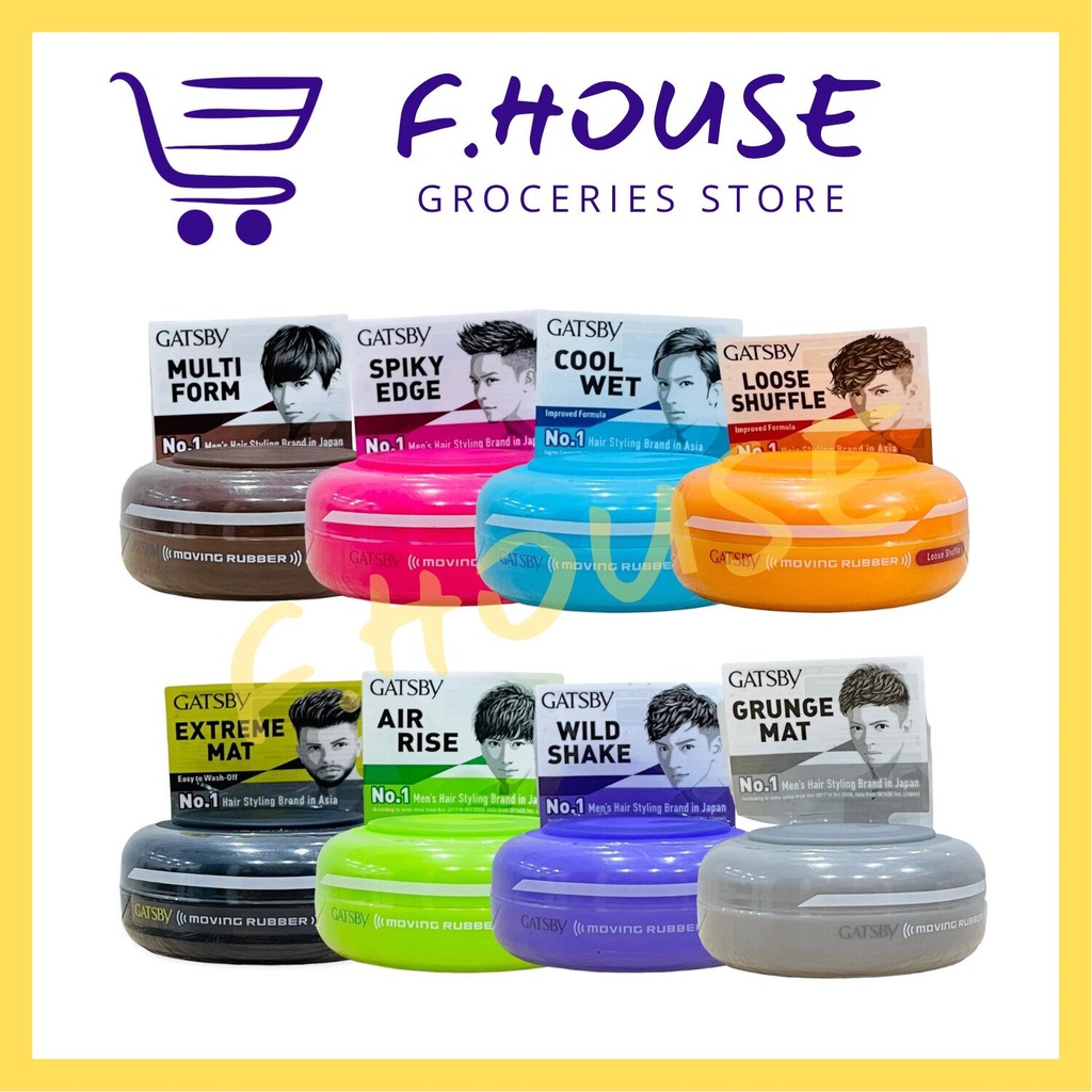 GATSBY Moving Rubber (80g) | Shopee Malaysia