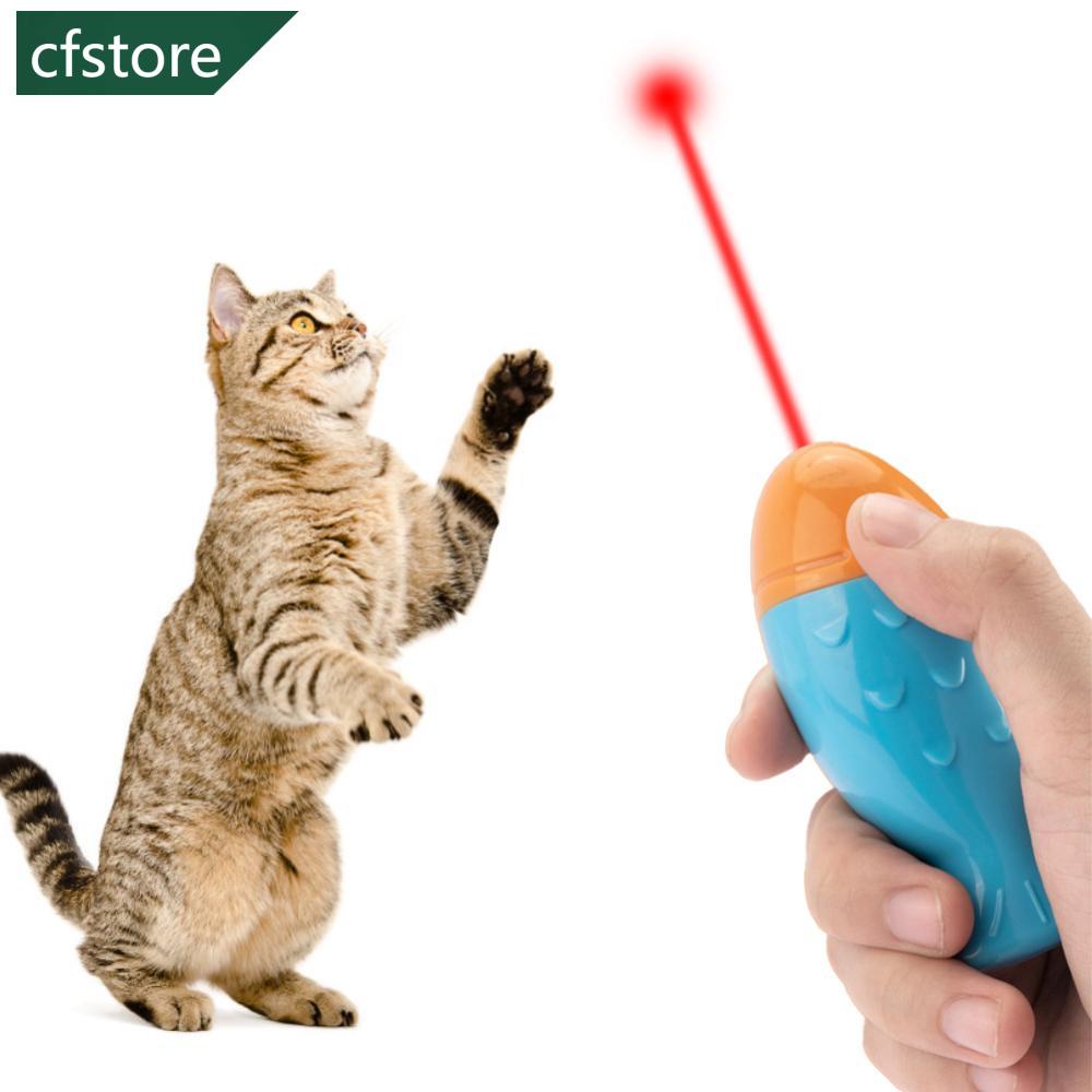 CFSTORE Fish Shape Pet Cat Laser Toys Cats Interactive Infrared Teaser ...