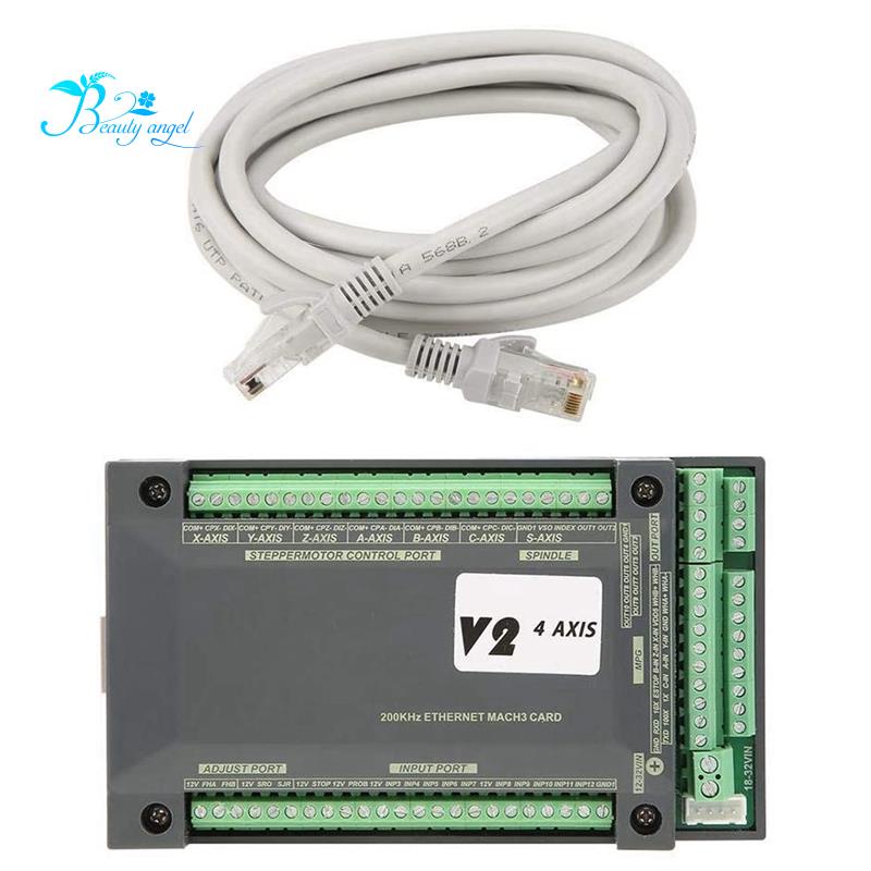 Stepper Motor Driver Ethernet MACH3 Motion Control Card Set,4 Axis NVEM ... Stepper Motor Driver Ethernet MACH3 Motion Control Card Set,4 Axis NVEM ...