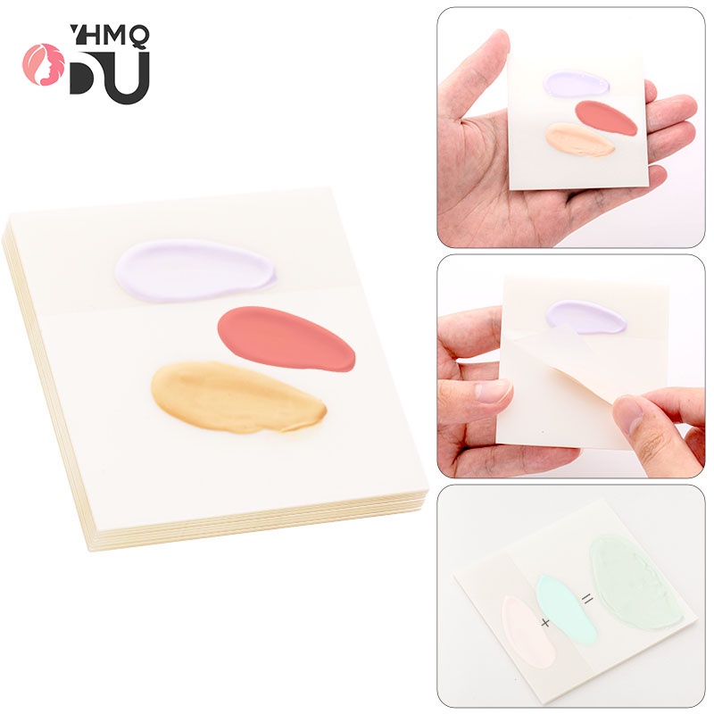 Disposable Makeup Palette Liquid Foundation Mixing Tool Waterproof ...