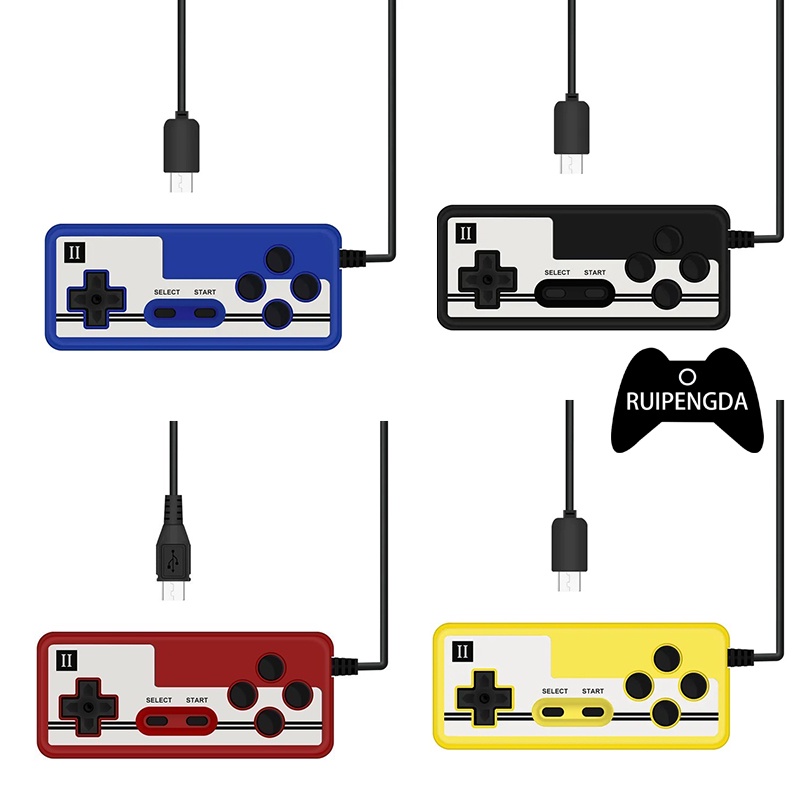 Retro Portable Mini Handheld Wired Joystick remote gamepad Spare Game ...