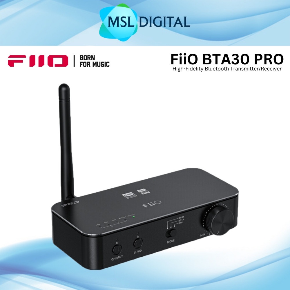 FiiO BTA30 Pro High-Fidelity Bluetooth Transmitter/Receiver | Shopee ...