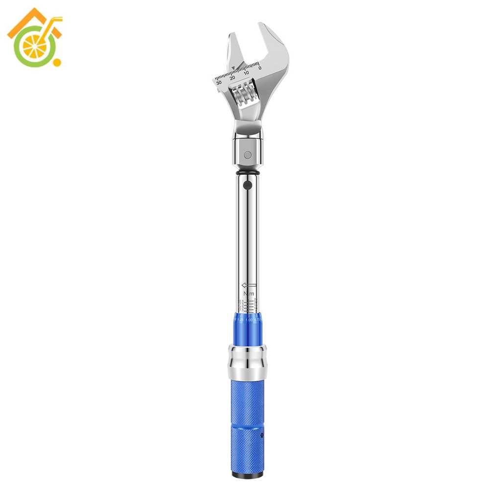 Digital Adjustable Torque Wrench 5-25 NM 30mm Steel Open End Torque ...