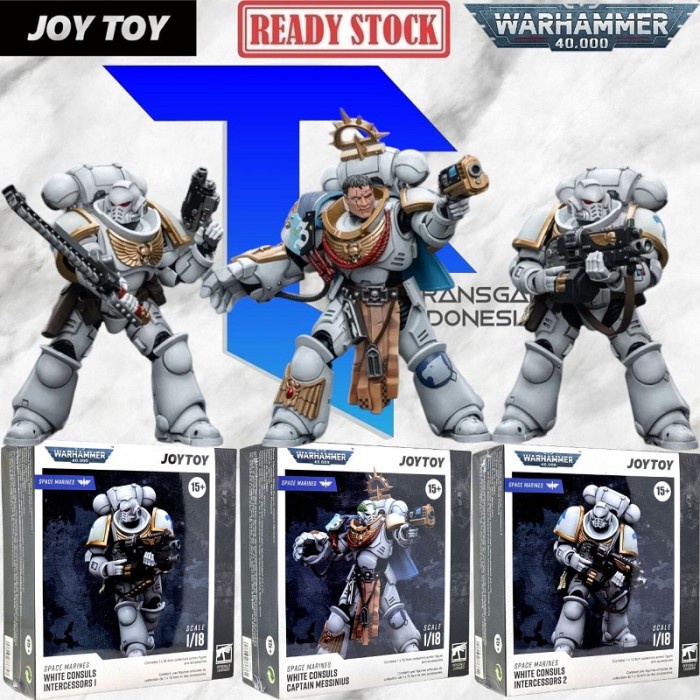 Joytoy 1/18 Warhammer 40K Space Marines White Consuls - Captain ...
