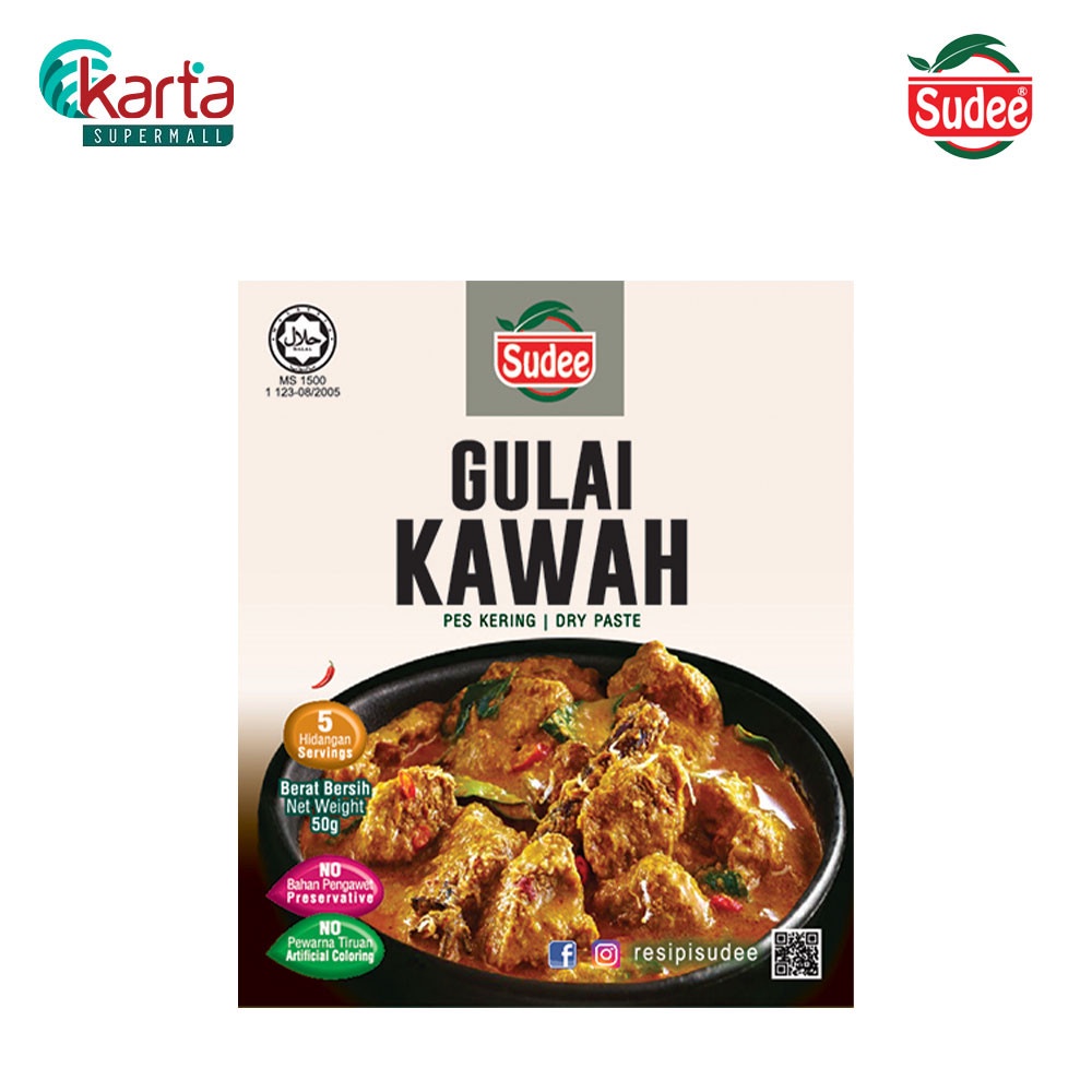 Sudee Gulai Kawah Paste 50g (HALAL) | Shopee Malaysia