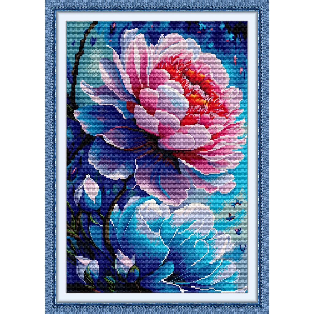 Joy Sunday Cross Stitch DMC Embroidery Sets Sewing Pattern Needlework ...