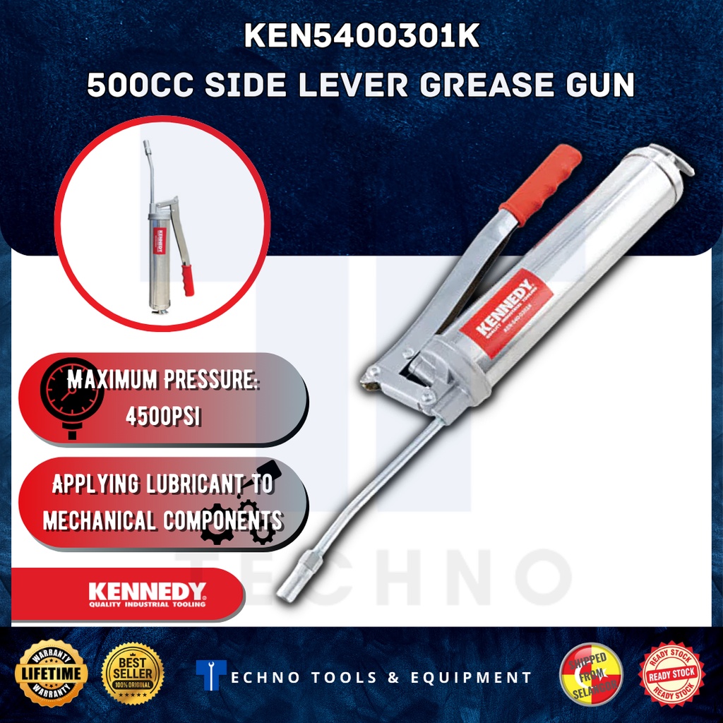 KENNEDY KEN5400301K 500cc Side Lever Grease Gun | Shopee Malaysia