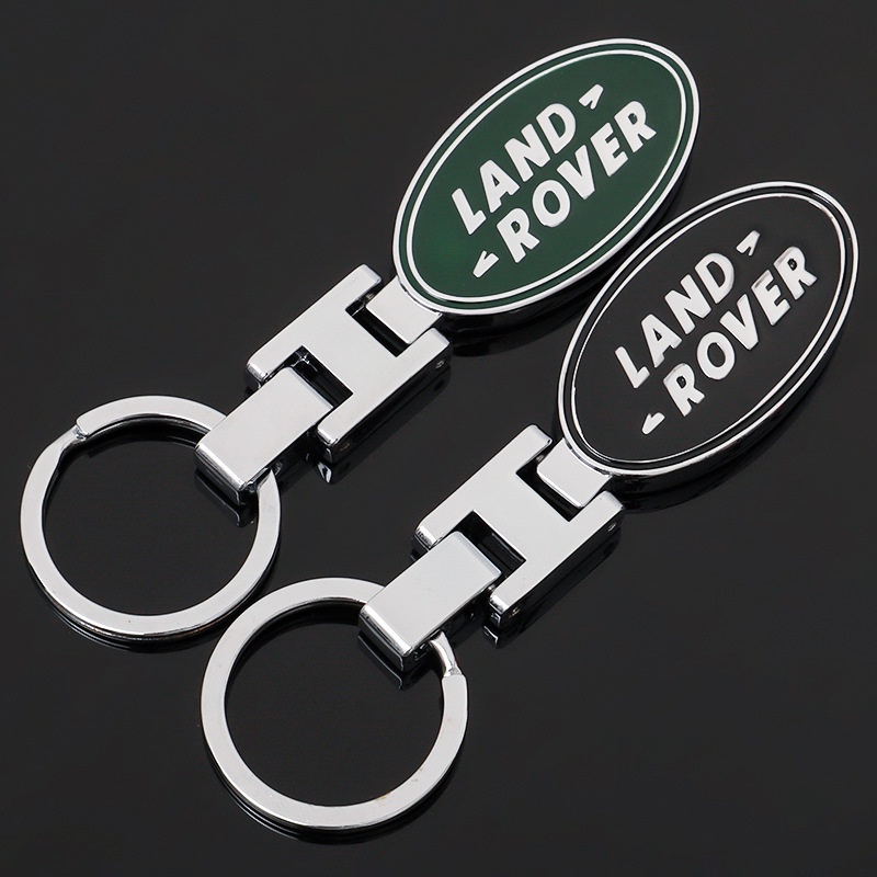 Car Keychain Key Rings Holder Pendant Accessories for Land Rover Evoque ...