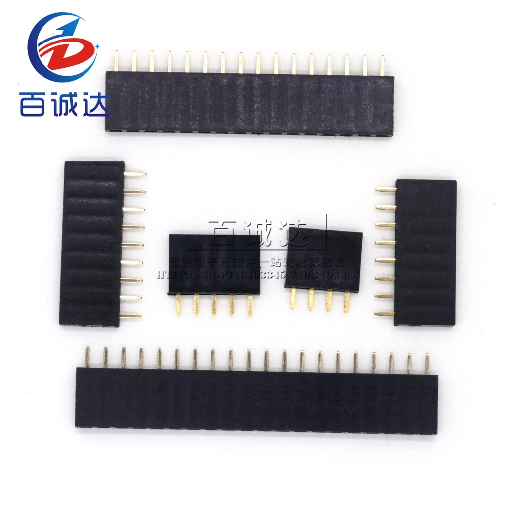 ^Lz^ ~10PCS 2.54mm female header pin 2-pin-24-pin PCB connector ...