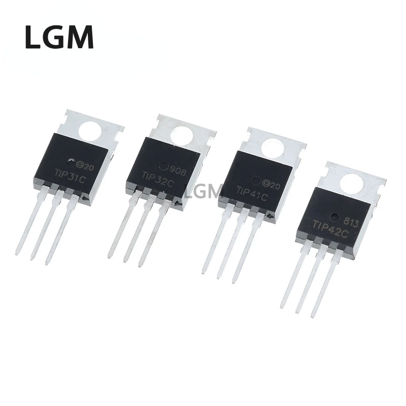 20/10/5Pcs Original TIP41C TIP42C transistor pair tube TO-220 NEW ...