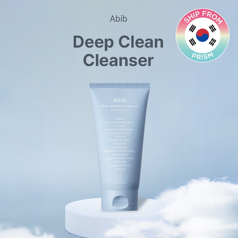 Abib Deep Clean Foam Cleanser Hydration Foam | Shopee Malaysia