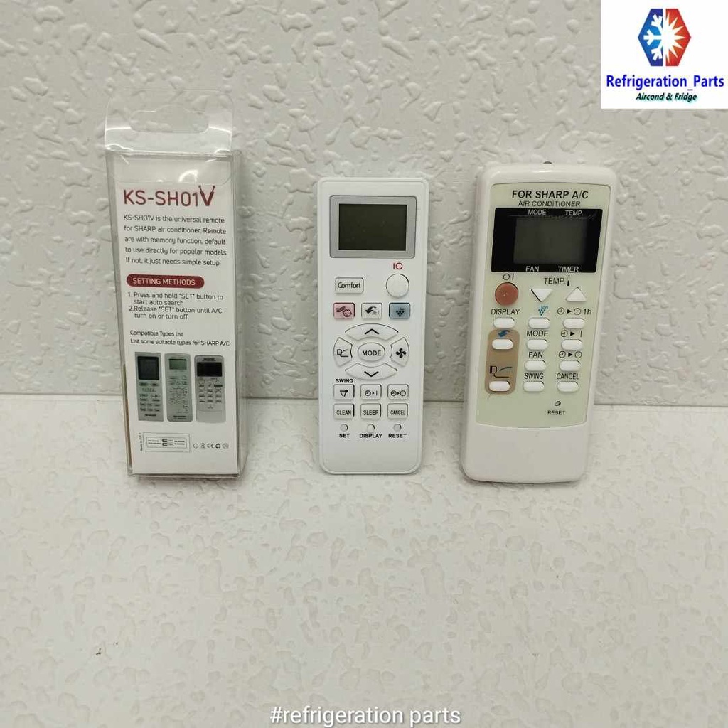 CZ Sharp Alat kawalan jauh aircond jenis lama / baru pengawal 夏普冷气遥控器 ...