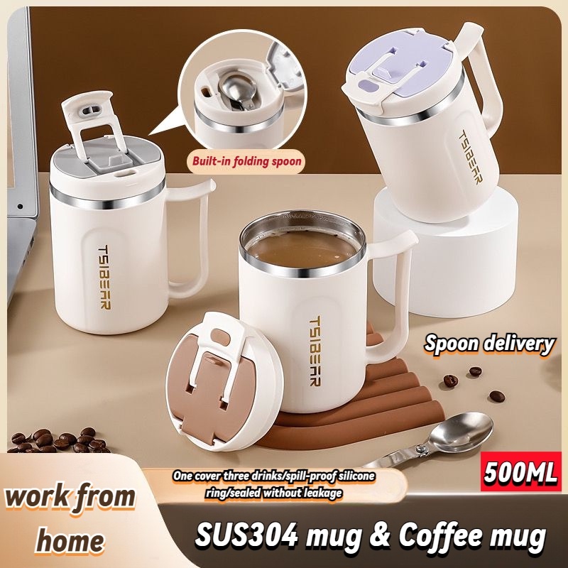 Qianqian Selection Cawan kopi/cawan oat/mug/cawan air/cawan minuman ...