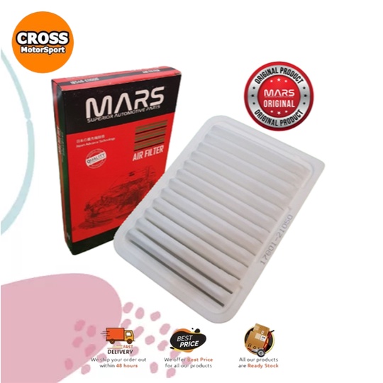 MARS AIR FILTER FOR TOYOTA VIOS NCP93, ALTIS ZZE142, WISH ZGE20 ...