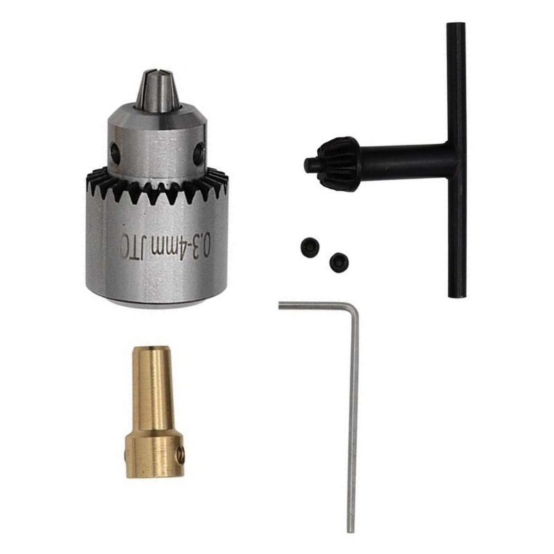 HL Micro Motor Drill Chuck Clamping 0 3-4mm Taper Mounted Drill Chuck ...
