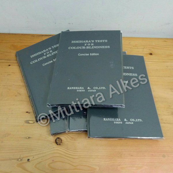 Ishihara Book Of Color Blind TEST Book 14 PLATES 113117 | Shopee Malaysia