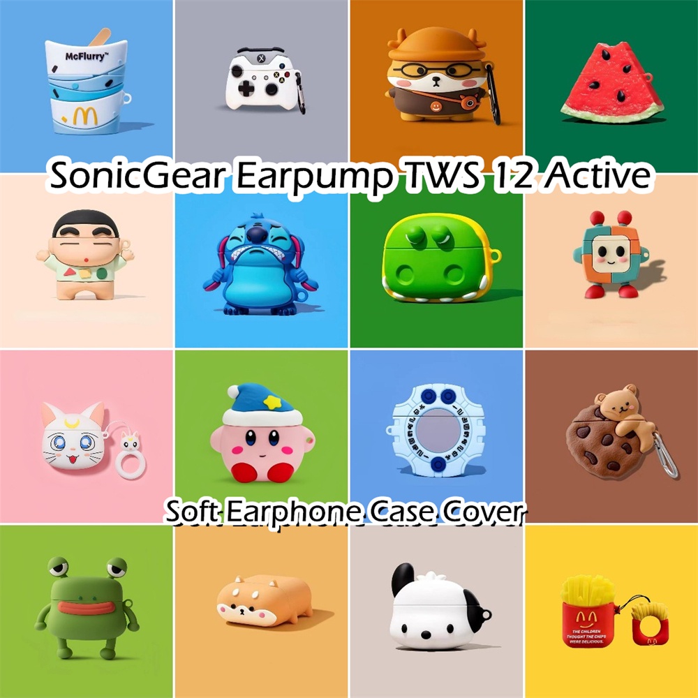 READY STOCK! For SonicGear Earpump TWS 12 Active Case Cute Anime ...