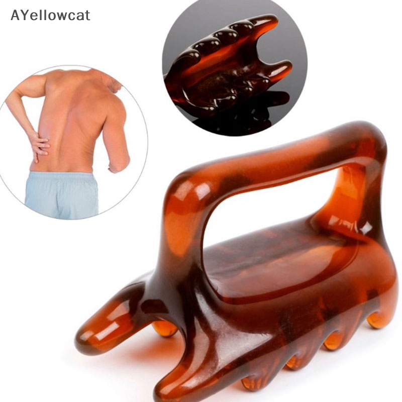 AY Body Spine Vertebra Physical SPA Scraping Body Massager Tool Pain ...