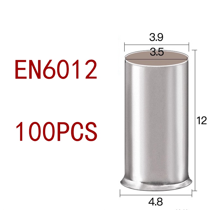 EN And GT Wire Connector TerminalCopper Wire Butt Joint Connecting Pipe ...