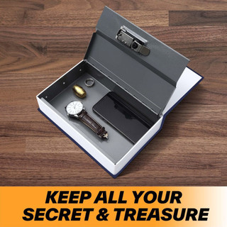 801 / 802 / 803 Fake Book Safe Box with Password 3 Digit Combination ...
