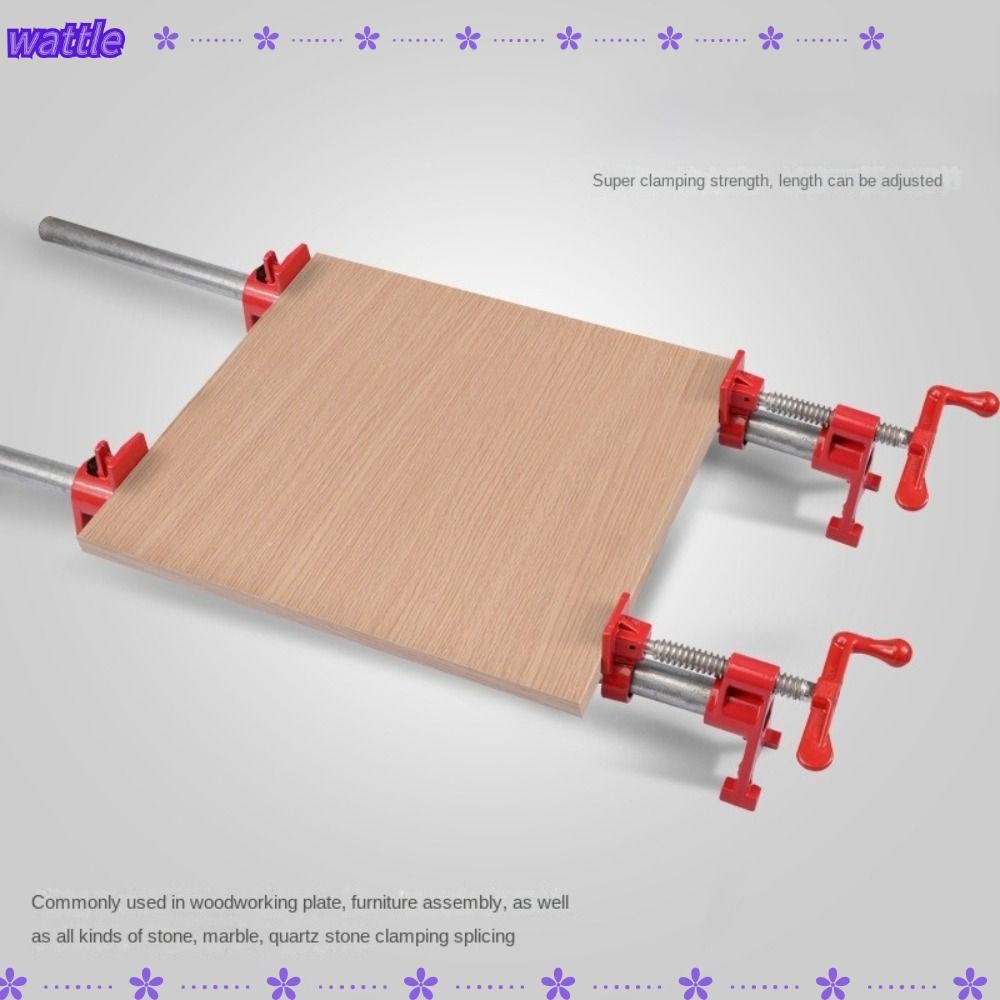 WA-SPORT Wood Gluing Pipe Clamp, Carpenter Hand Tool Metal Pipe Clamp ...