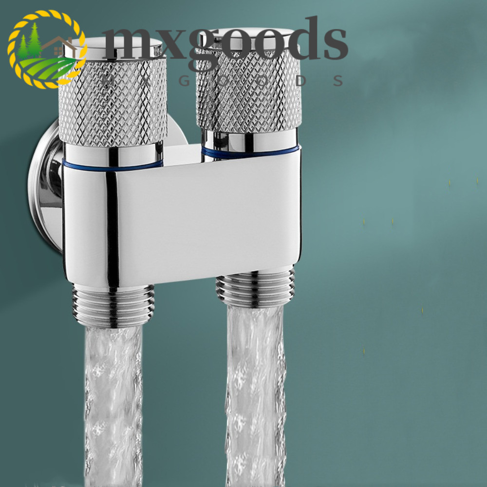 MXGOODS Shower Shut Off Valve, Double-end Universal Interface Double ...