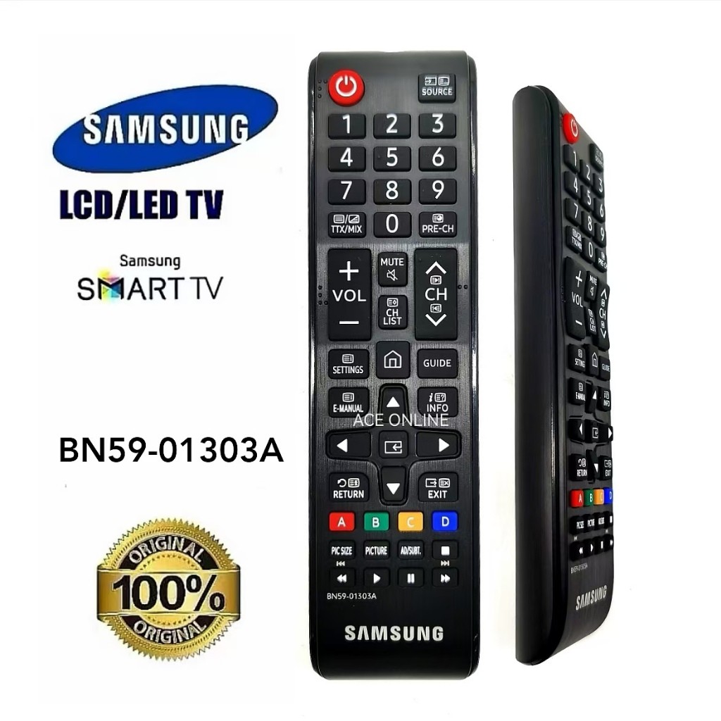(Original Or OEM ) SAMSUNG LED /LCD /SMART TV REMOTE CONTROL BN59-01303A | Shopee Malaysia