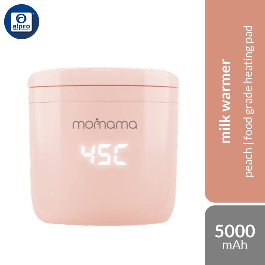 Momama Intelligent Milk Warmer Plus+ Peach | Lightweight and Portable ...