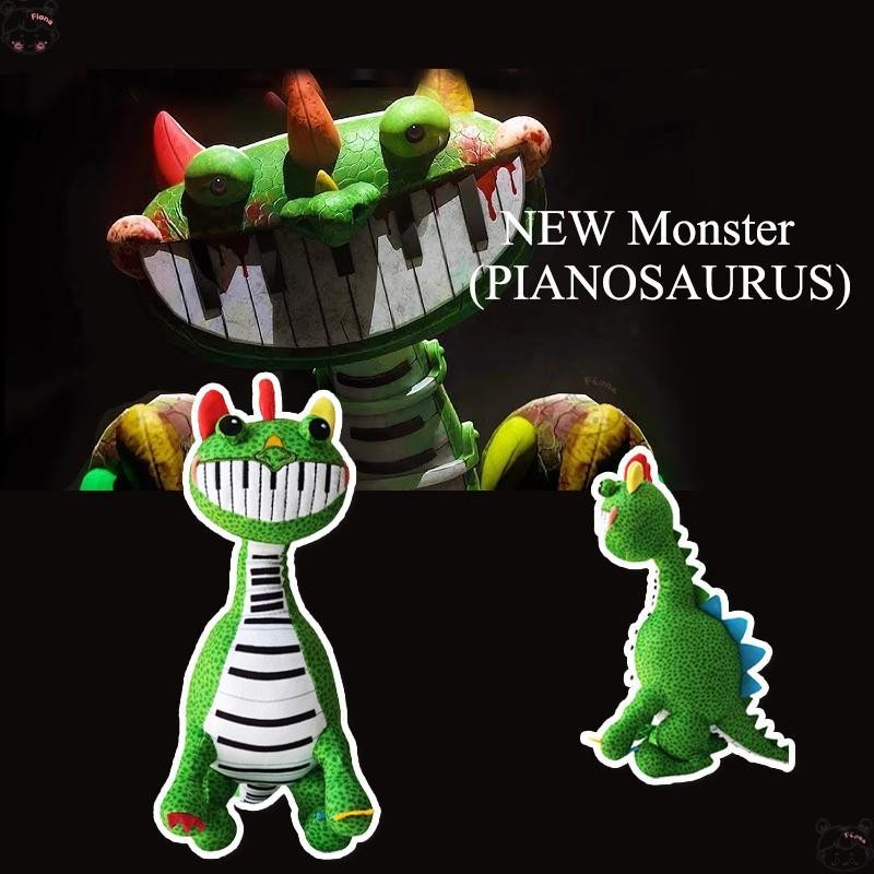 Poppy Playtime 4 Pianosaurus Stuffed Animals Plush Horror Game ...