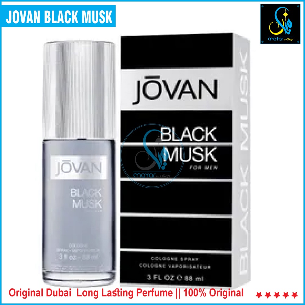 Jovan Black Musk by Jovan Cologne Spray 3 oz For Men Jovan Black Musk perfume for men | Shopee ...