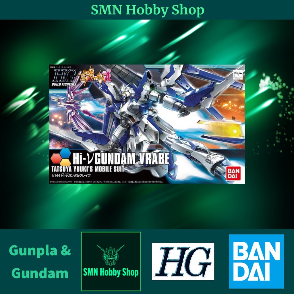 HG 1/144 Hi-V Hi-Nu Gundam VRabe Build Fighter 029 Gunpla Gundam [HGBF] (Bandai) | Shopee Malaysia