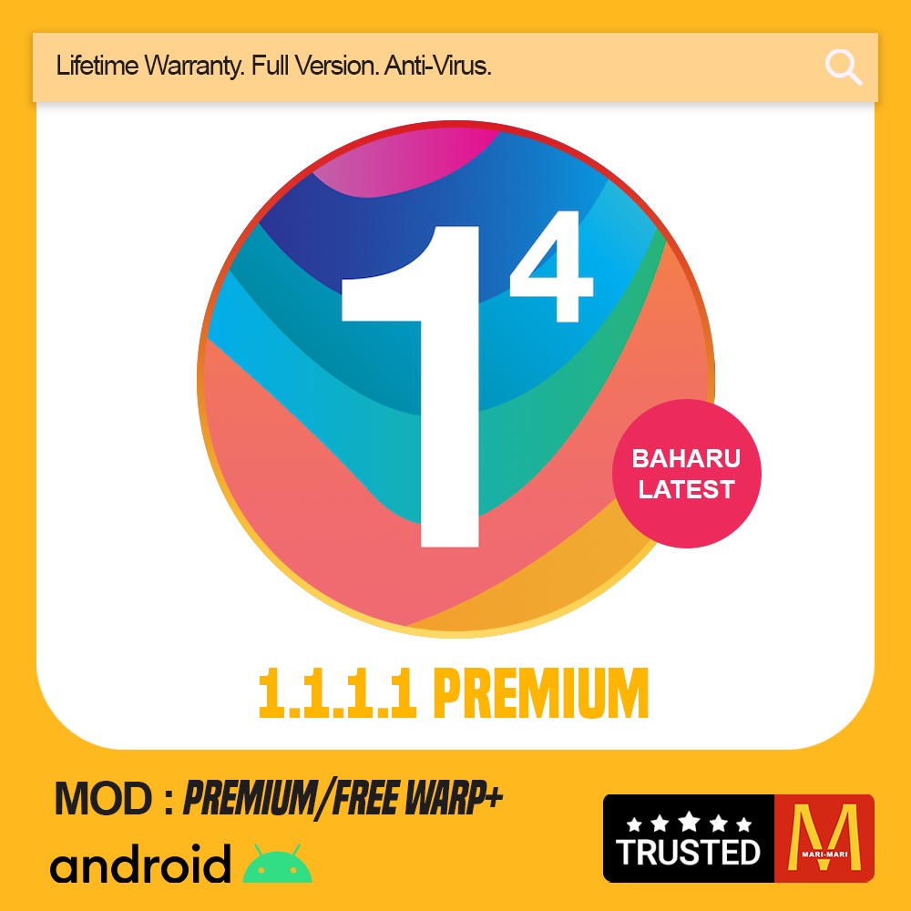 [ANDROID APP] 1.1.1.1: Faster & Safer Internet 💥 MOD 💥 SAFE 💥 FAST DELIVERY | Android APP ...