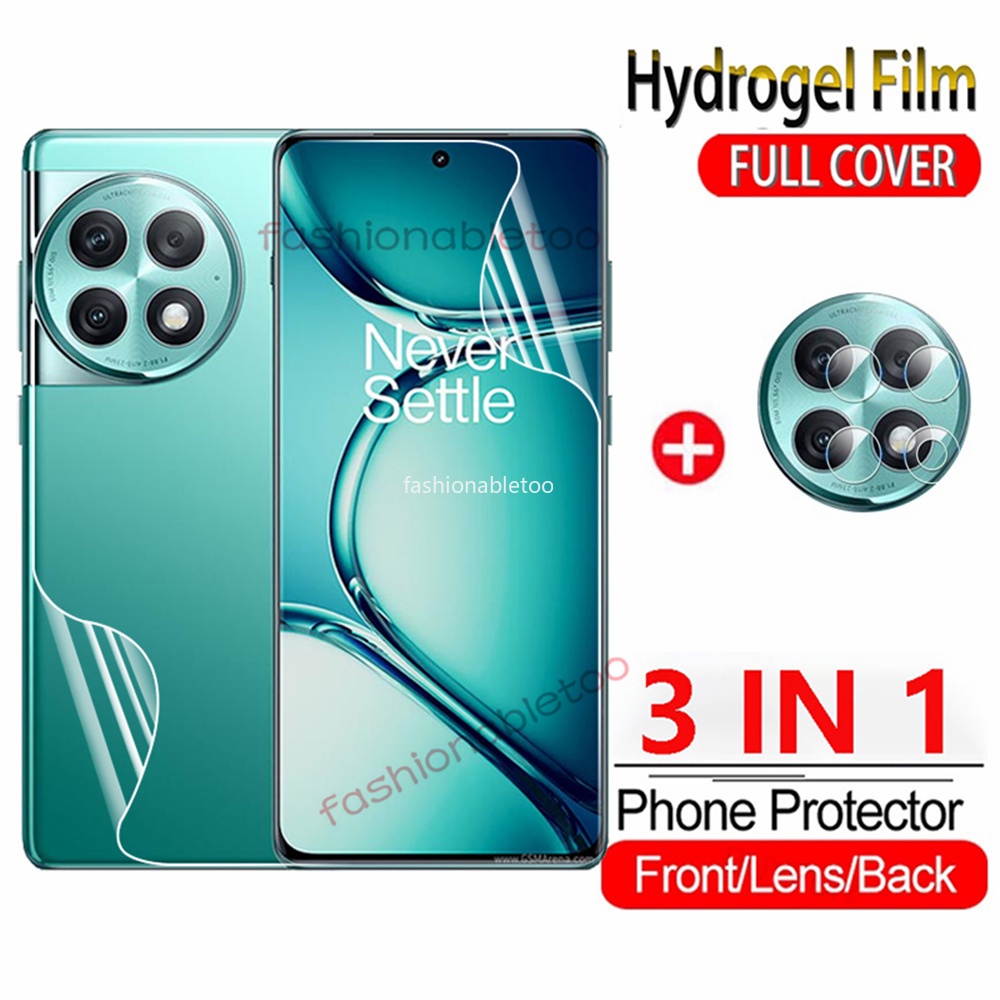 3 in 1 Hydrogel For OnePlus Ace 2 Pro 2pro Ace2 pro Ace2pro 2023 Front Back Soft Screen ...