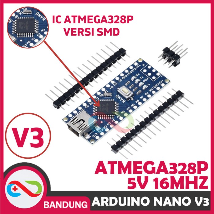 Arduino NANO V3 ATMEGA328P CH340G 5V BOARD | Shopee Malaysia
