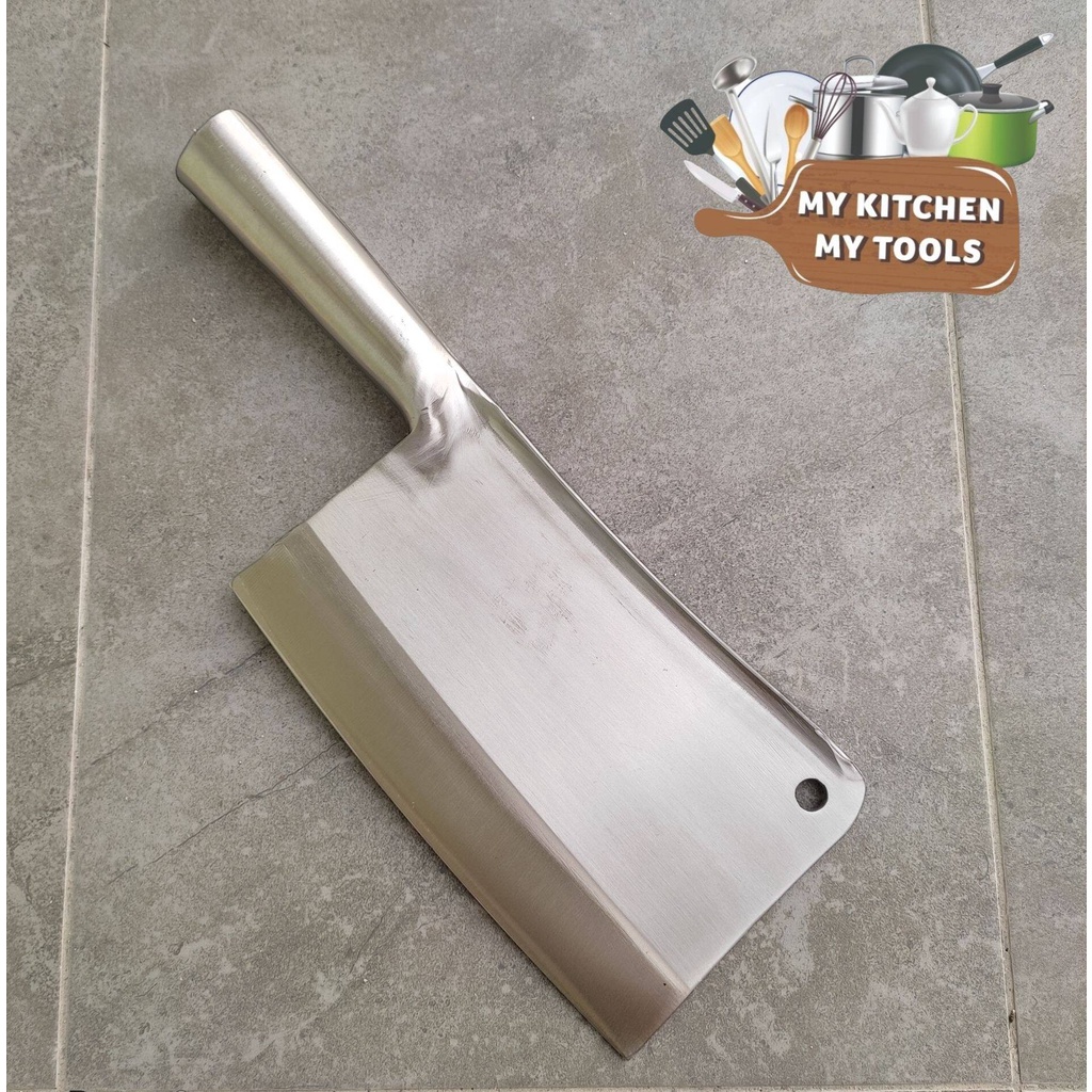 STAINLESS STEEL Vietnamese BONE Knife/CLEAVER KNIFE/Pisau Lapah / Pisau ...
