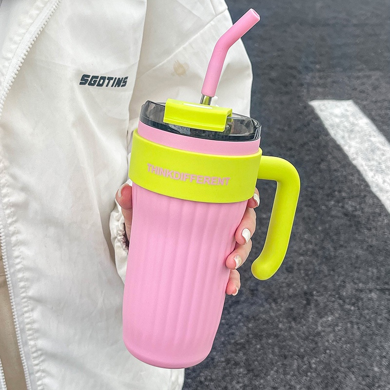 【Ready Stock】New Large-Capacity Handle Tumbler Cup Office Cup 316 ...