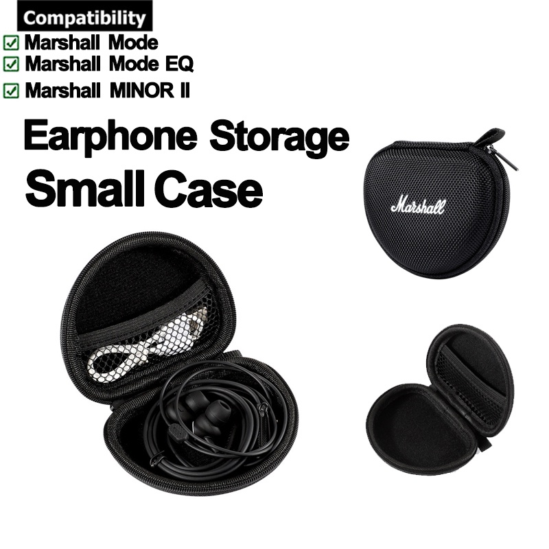 Headphone Carrying Case Headset Earpads Storage Bag For Marshall Mode ...