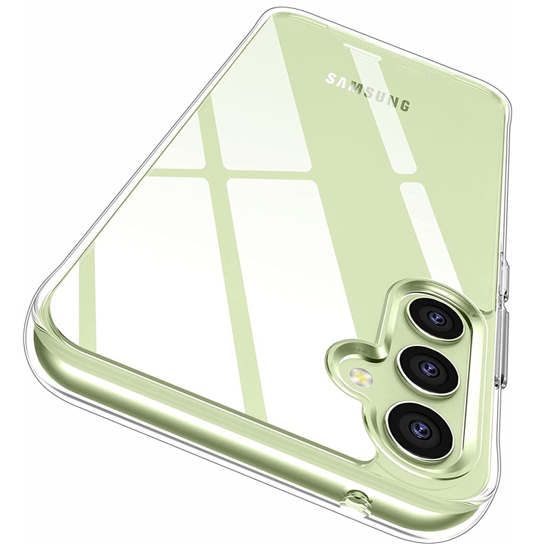 Samsung Galaxy A55 5G 6.6 inch SM-A556V A556U A556B A556E A5560 Slim Soft Clear Silicon Rubber ...